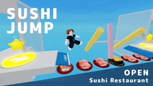 OBBY SUSHI JUMP ｜回転寿司オービー すしジャンプ！ | Robloxでプレイ