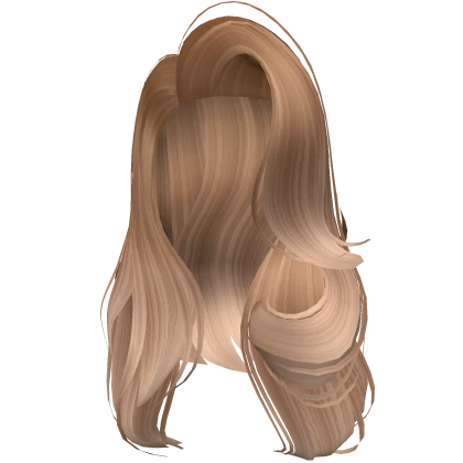 Auburn Brown Glam Elegant Side Part Blowout Hair | Roblox Item - Rolimon's