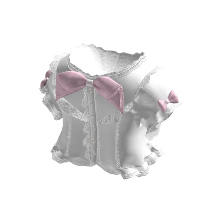 White Lace Blouse | Roblox Item - Rolimon's