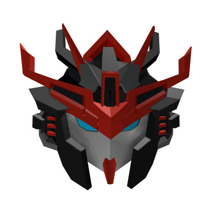 Mecha Crimson Wraith_Helmet Black/Red - Roblox