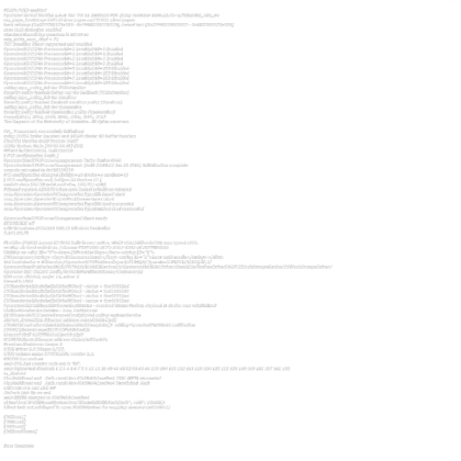 Fake operating system boot scrolling message/text