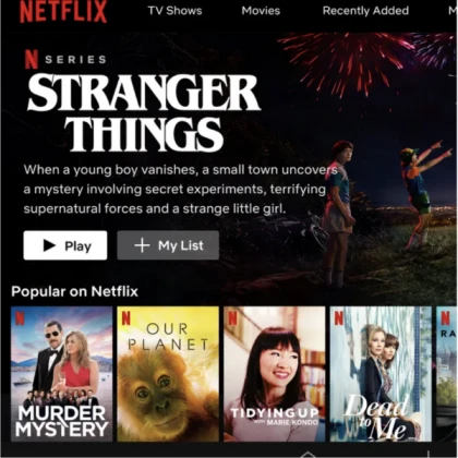 Netflix Home Screen (PT 1)