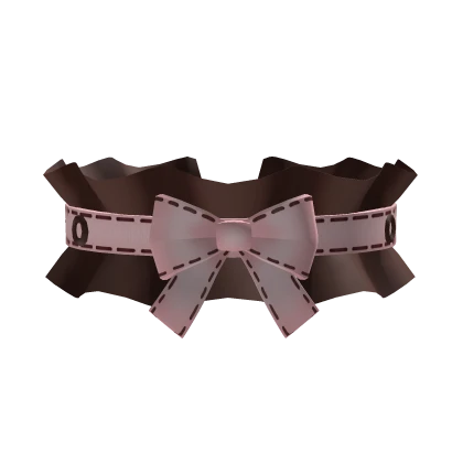 neapolitan choco egl igari cute ruffle choker | Roblox Item - Rolimon's