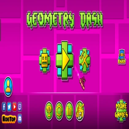geometry dash menu