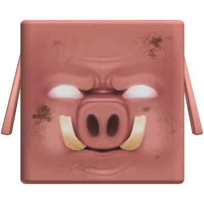 🐷 Piglin Pig Movie Head Mask | Roblox Item - Rolimon's