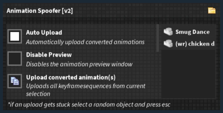 Animation Spoofer [V2 Update!]