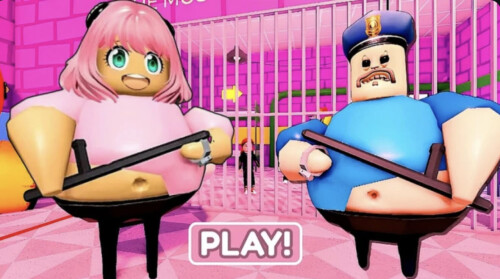 ANYA PRISON RUN OBBY (OBBY IN PRIMA PERSONA!) - Roblox