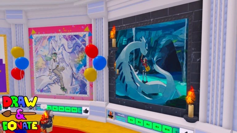 Dibuja y dona - Roblox