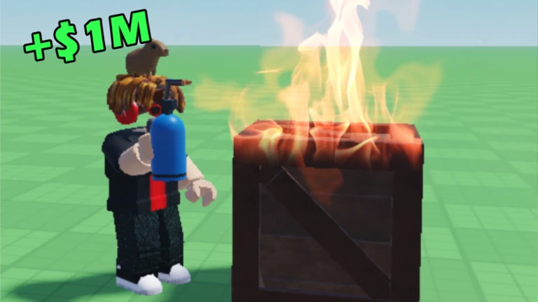 quema cosas y hazte rico - Roblox