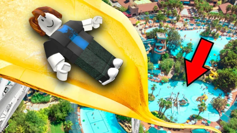 The Highest Ever Waterslide Obby | Roblox Game Place - Rolimon's