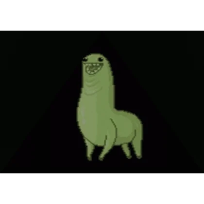 Running Green Llama Box | Roblox Item - Rolimon's