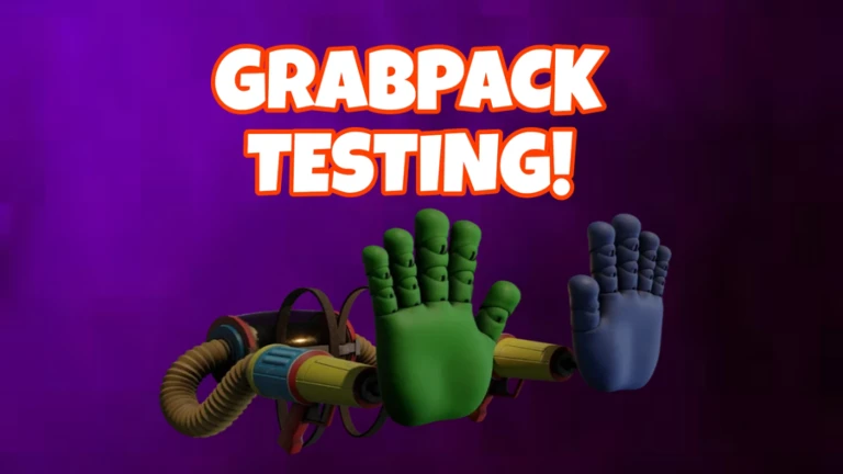 ¡Pruebas de Grabpack de Poppy Playtime! - Roblox