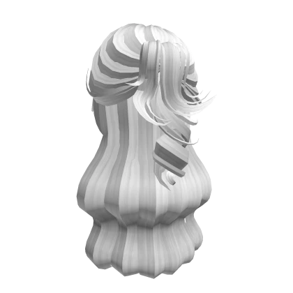 half up half down beach waves (white) | Roblox Item - Rolimon's