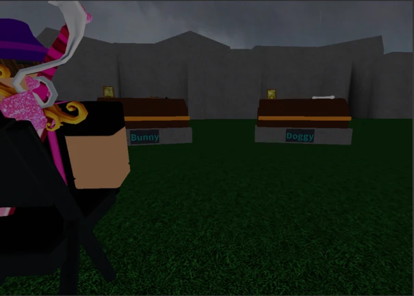 El funeral de Bunny y Doggy - Roblox