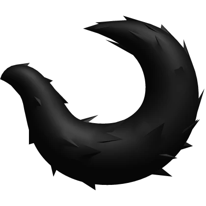 BIG fluffy black tail | Roblox Item - Rolimon's