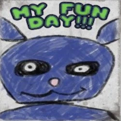 "My fun day!!!" poster decal