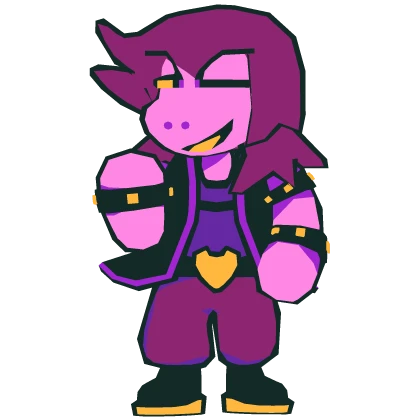Susie (Dark World) Shoulder Pal - DELTARUNE | Roblox Item - Rolimon's