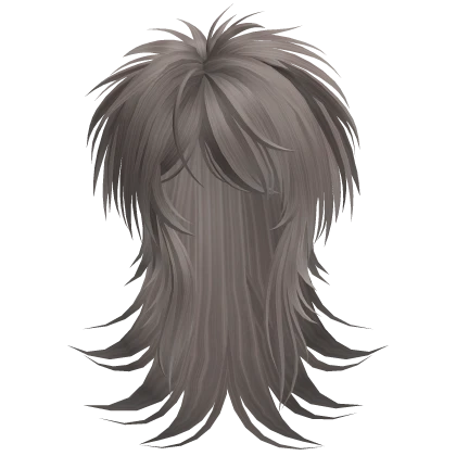Layered VKei Voluminous Scene Hair (Ash) | Roblox Item - Rolimon's