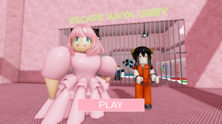 ANYA PRISON RUN OBBY (OBBY GÓC NHÌN THỨ NHẤT!) - Roblox