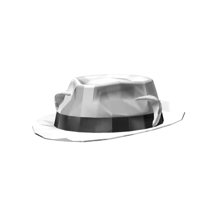 White Sparkle Time Fedora w/ Catears | Roblox Item - Rolimon's