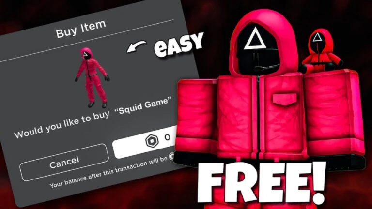 DTI Squid Red Oyunu Obby Robox Al (ÜCRETSİZ VIP⭐) - Roblox