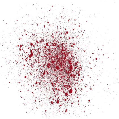 Shot Blood Splatter 1
