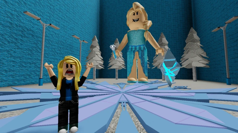 Đừng để Elsa ra ngoài! - Roblox