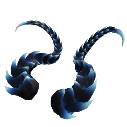 Frozen Dragonborn Horns - Roblox