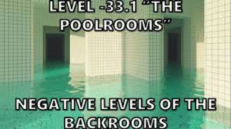 Level -33.1 of The Backrooms "The Poolrooms" - Roblox