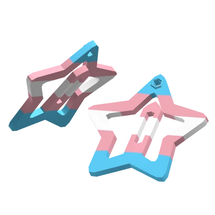 [⌛🌈] Pride Month Star Clips Flag - Transgender | Roblox Item - Rolimon's