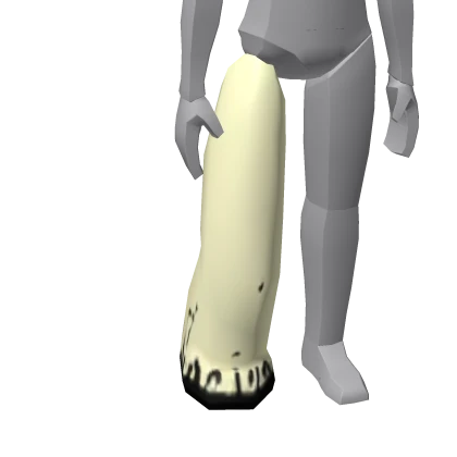 SackBoy Black Splatter Bundle - Right Leg | Roblox Item - Rolimon's