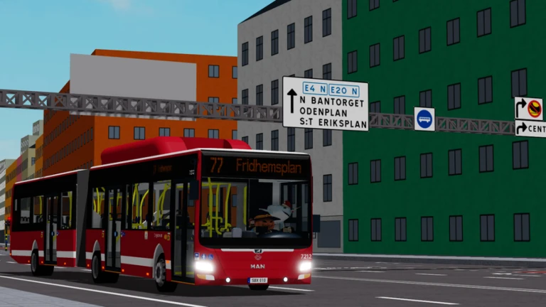 Simulateur de bus de Stockholm - Roblox