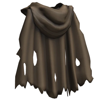 Torn Brown Cape w/ Hood | Roblox Item - Rolimon's