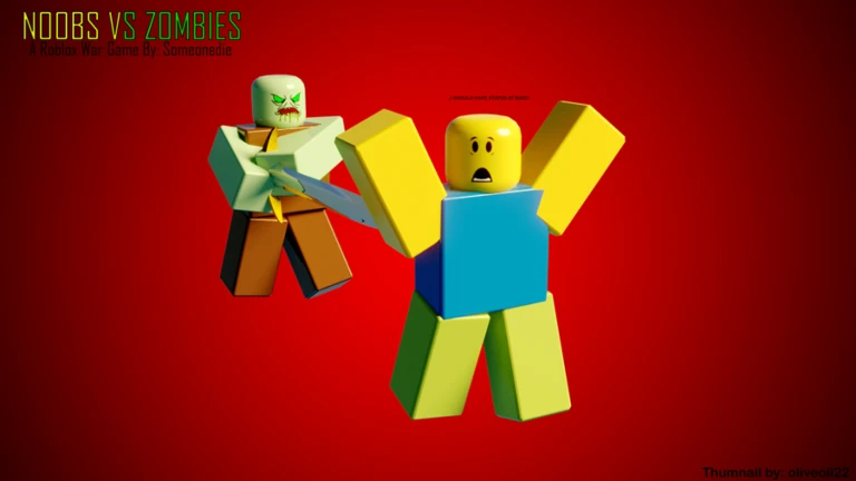 Noobs vs Zombies: Realista - Roblox