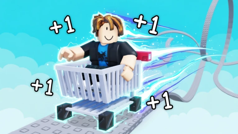 Escapa del carrito de compras +1 velocidad | Juega en Roblox