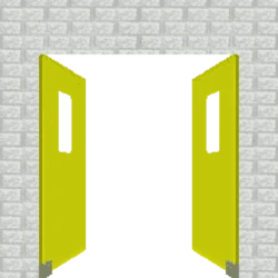 Baldi's Basics - Yellow Door (Open)