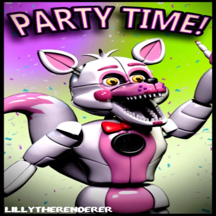 Funtime Foxy Restaurant Poster