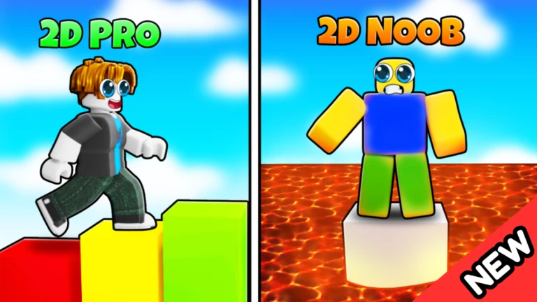 2D-OBBY ENTKOMMEN! - Roblox