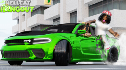 SRT / Hellcat Hangout (CARROS FIXOS!) - Roblox