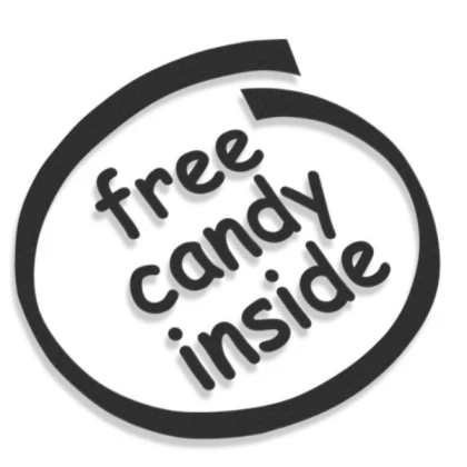 free candy inside
