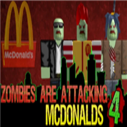 Zombies are Attacking Mcdonalds 4 logo