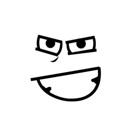 Winning Grinning Evil Epic Face