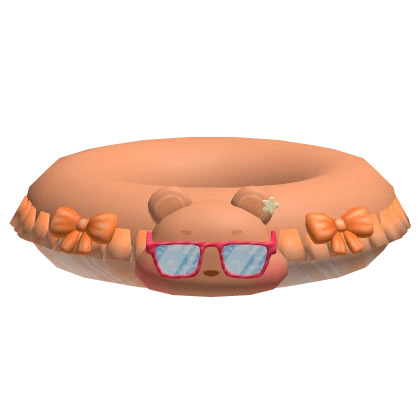 Bear Floatie w Glasses | Roblox Item - Rolimon's