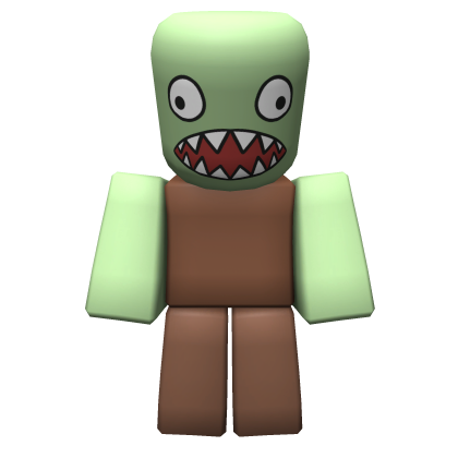 Zombie Retro de Pelúcia GRANDE - Roblox