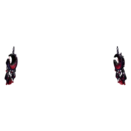 Red Moon Earrings | Roblox Item - Rolimon's
