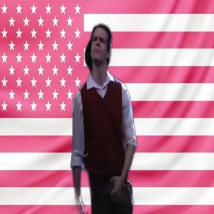 Mischa Ride The Cyclone american flag rtc