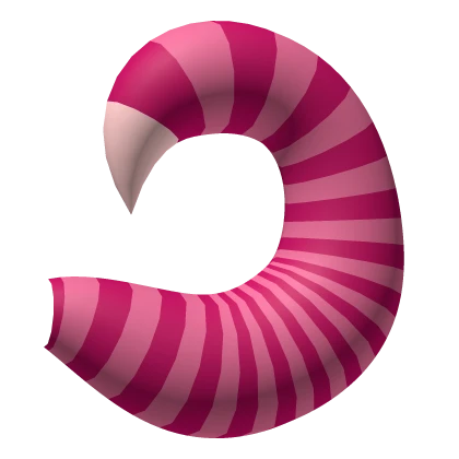 pink cheshire kitty poofy tail | Roblox Item - Rolimon's