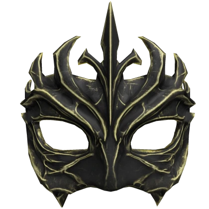 Gold Black Gothic Ornate Masquerade Mask | Roblox Item - Rolimon's