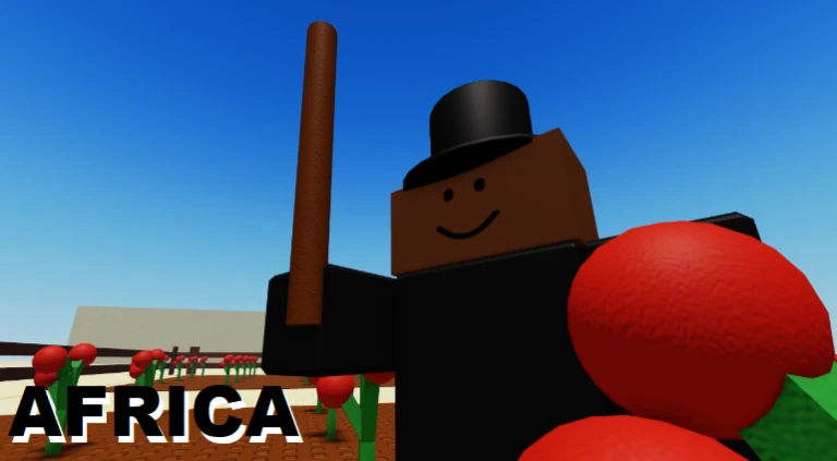 [NOVO SISTEMA DE CONSTRUÇÃO] Sobreviva na África - Roblox