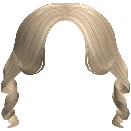 Curly Bangs Rubia - Roblox